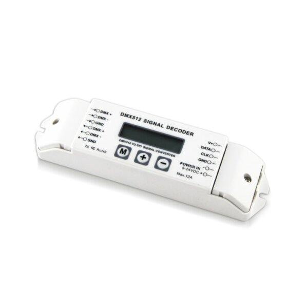 DMX-SPI Decoder RGB/RGBW DC5- 24V, 69,90