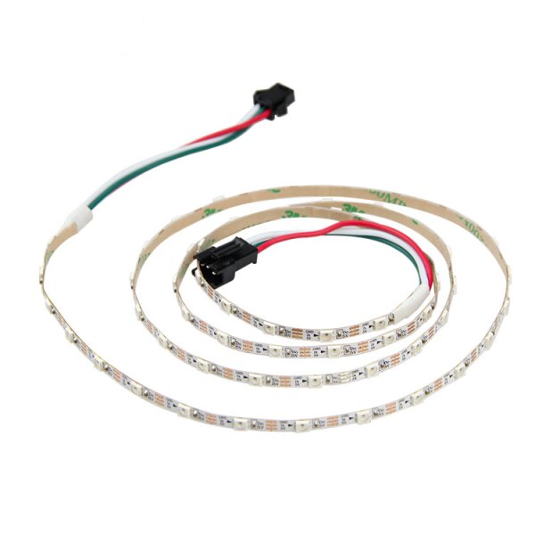 WS2812b RGB LED Strip Ultra Dünn 4mm - 60 Leds/M, 24,90